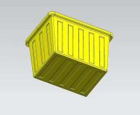 China One hundred sixty liters of square box mold for making plastic products for sale