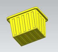 China One hundred sixty liters of square box mold for making plastic products for sale