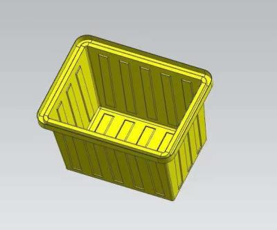 China One hundred sixty liters of square box mold for making plastic products for sale
