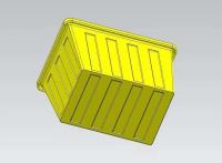 China Two hundred liters of square box mold for making plastic products for sale