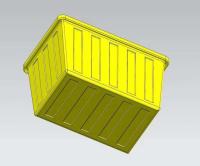 China Square Box Custom Rotational Molding Oxidation Resistance for sale