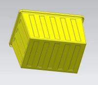 China Three Hundred Liters Plastic Box Mould 2.5 To 3mm for sale