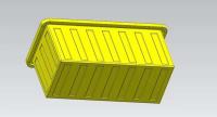 China 350 Liters Square Plastic Molds High Hardness Forging for sale