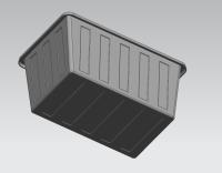 China High Hardness 800 Liters Plastic Box Mould Lightweight for sale