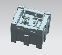 China Molding Plastic Water Tank Roto Mold  High Hardness for sale