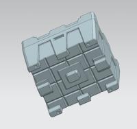 China Molding Plastic Water Tank Roto Mold  High Hardness for sale