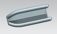 China Customizable One Time Molding Plastic Boat Canadian Canoe Mould for sale