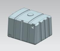China Customizable Rotary Formed Car Water Tank Iron Mould 3mm Wall Thicknss for sale