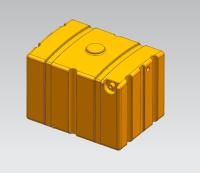 China One-Time Molding Plastic Car Roto Mold Plastic Tanks for sale