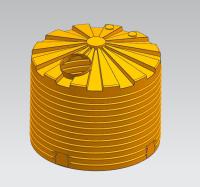 China Customizable 2.5mm to 3mm thick plastic water tower mould for sale