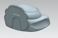 China One Time Molding Leak Free Plastic Air Duct Mould for sale