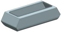 China Customizable Seamless Plastic Lamp Iron Mould Impact Resistance for sale