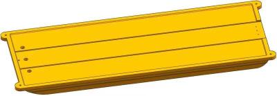 China Customizable High Strength Multi Color Plastic Flat Boat Mould for sale