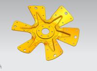 China Customizable High Strength Plastic Impeller Iron Mold for sale