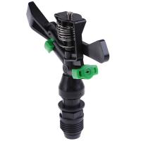 China 1 / 2 Inch Plastic Irrigation Impulse Water Sprinkler Radius 8 - 18ms for sale