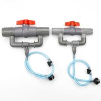 China 40 / 50 / 63mm Automatic Irrigation Venturi Fertilizer Injectors Flow Rate 8 - 20 M3/H for sale