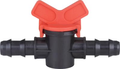 China Dn16 Irrigation Tubing Connectors Mini Valve Connector Easy Installation For Pipe for sale