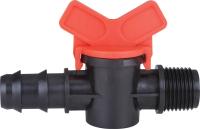 China Thread Mini Drip Irrigation Barb Connector Dn1/2'' X 16 Re - Useable Easy Connect for sale