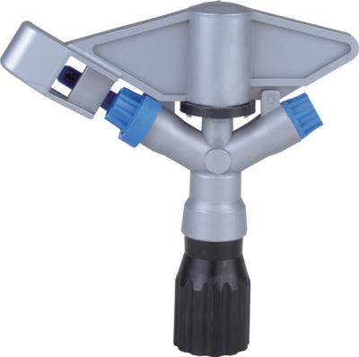 China Plastic Watering Full Circle Impact Sprinkler 1 Inch  Impact Rotor 2 Ways for sale