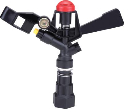 China 3/4 Inch Red Plastic Impact Water Sprinklers Agriaculture Garden Irrigation for sale