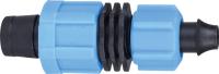China Tape Plug Drip System Connectors Greenhouse Drip Tape Threaded Male Valve for sale