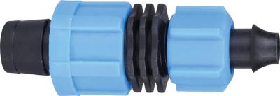China Tape Plug Drip System Connectors Greenhouse Drip Tape Threaded Male Valve for sale