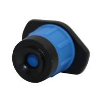China Blue 1/4'' Irrigation Micro Sprinklers Adjustable 360 Degrees Gear Drive for sale