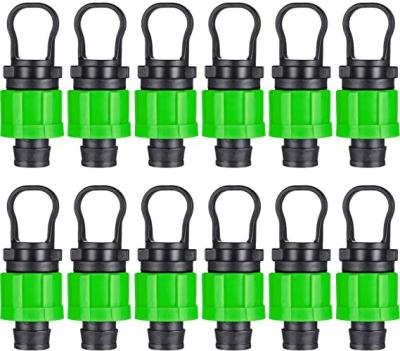 China Pipe connect Drip Tape Fittings Irrigation Shut Off Valve 1/2 Inch for sale
