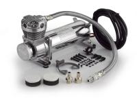 China Durable Heavy Duty OffRoad Air Ride Suspension Compressor DC12v Chrome Steel for sale