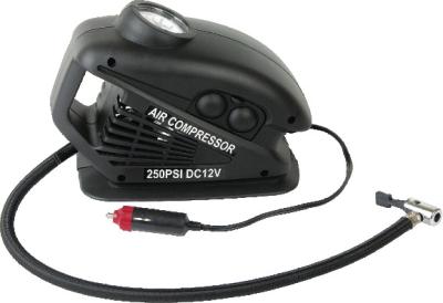 China Portable Plastic Black With Hand Held  DC12V Car AIr Comressor For All Types Of Vehicle for sale