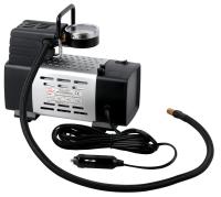 China Portable Metal Air Compressor 150PSI 12V Powerful Inflation With  2 Nozzle Adaptors for sale