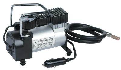 China Black Silver Metal Air Compressor Fast Inflation For Cars With CE for sale