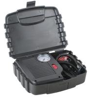 China Portable Black Air Compressor Kit For Cars Bicycles Or Balls Very Fast Inflation Plastic Metal Very Light for sale