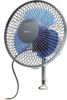 China Metal Black And Blue Car Cooling Fan / Auto Cool Fan 6