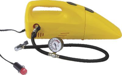 China 2 In 1 Plastic Portable Handheld Car Vacuum Cleaner With Carpet Tool Also Can Inflation for sale