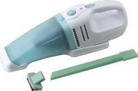 China Blue And White Handheld Portable Car Vacuum Cleaner Rechargeable Cordless for sale