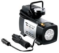China 12V With light Black Metal Vehicle Air Compressor All Ride For Car Inflation Anti - Dust for sale