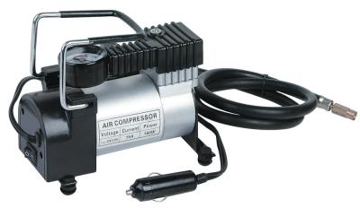 China Silver Metal Cylinder Head Portable Vehicle Air Compressor 140PSI for sale
