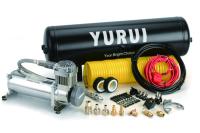China 100% Duty Cycle Air Compressor 2.5 Gallon Tank On Board Air System 12V 150 Psi IP67 for sale