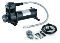 China Cars Air Suspension Compressor Durable 12v Air Compressor With Tank Black for sale