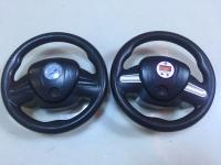 China DC12V Digital And Gauge Car Air Pump , Steering Wheel Shape Car Tyre Air Compressor for sale