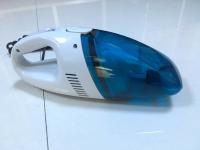 China DC12V ABS 60W Blue Portable Car Vacuum Cleaner Ultra Fine Air Filter for sale