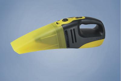 China Blue And Yellow Portable Car Vacuum Cleaner Plastic 35W - 60W for Choice Fancy for sale