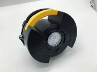 China DC12V Car Air Inflator Compressor With Gauge For Different Tires , Black And Yellow Color for sale