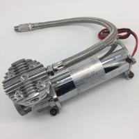 China Durable Heavy Duty OffRoad Air Ride Suspension Compressor DC12v Chrome Steel for sale