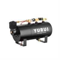 China Durable 2-In-1  Air Lift Suspension Compressor Car Air Source Kits With 1.0 Gallon Air Tank for sale