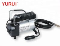 China Portable High Pressure  Metal Car Air Compressor With Watch And Cloth Bag for sale