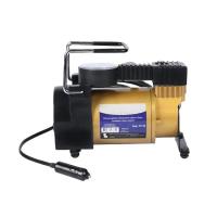 China Single Cylinder Mini Tyre Pump DC12v  Metal Air Compressor Air Ride Tire Inflator For Truck for sale