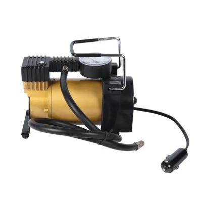 China Portable  Metal Air Compressor DC12v Single Cylinder Car Tire Inflator Pump Fast Inflation for sale
