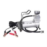 China Portable Single Cylinder OffRoad DC12V Metal Heavy Duty Air Compressor With Gauge for sale